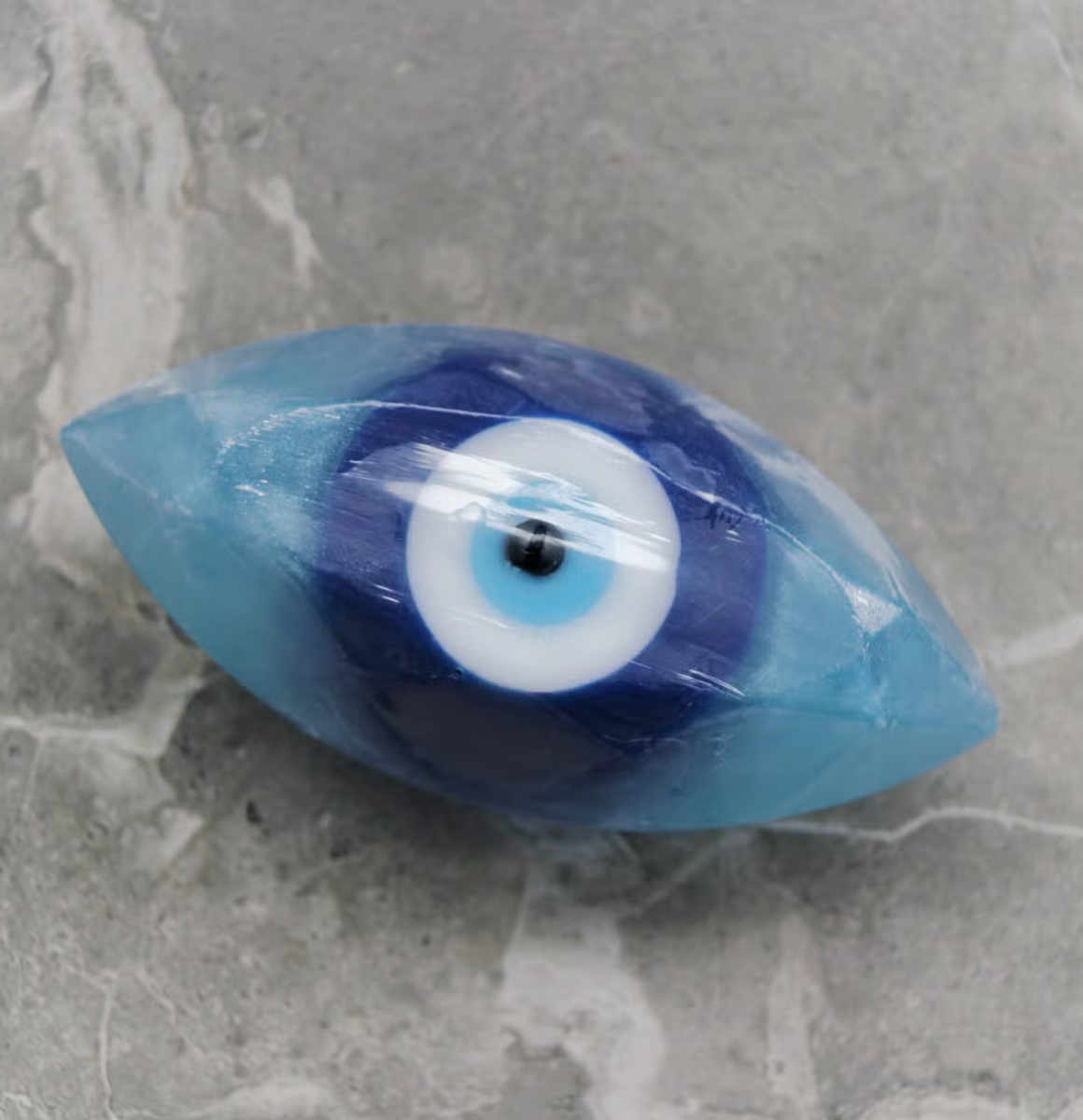 Evil Eye Infused Black Obsidian Crystal Soap – Baton Rouge Succulent Co